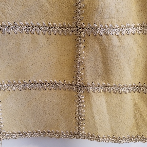 Outbrook | Jackets & Coats | Suede Patchwork Jacket | Poshmark